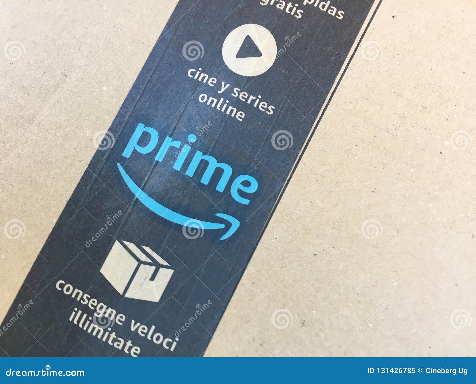 Amazon prime boxes editorial image. Image of package - 131426785