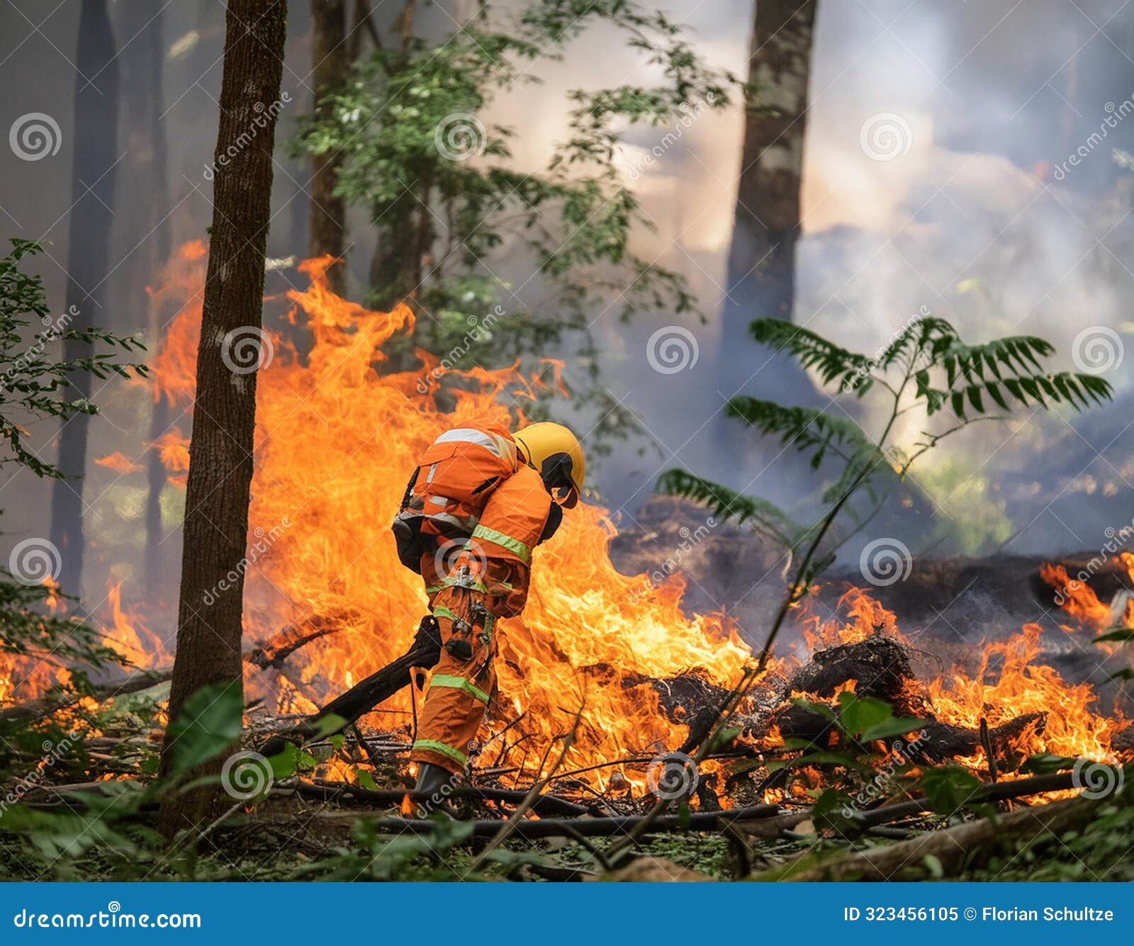 Amazon Rainforest Fire Forest Destruction Deforestation Ecological ...