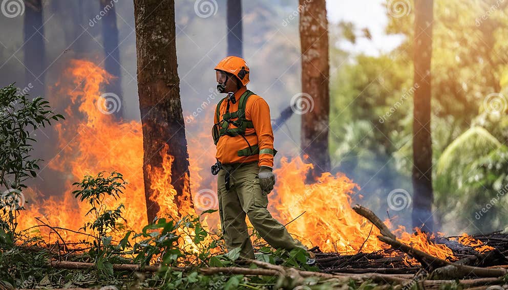 Amazon Rainforest Fire Forest Destruction Deforestation Ecological ...