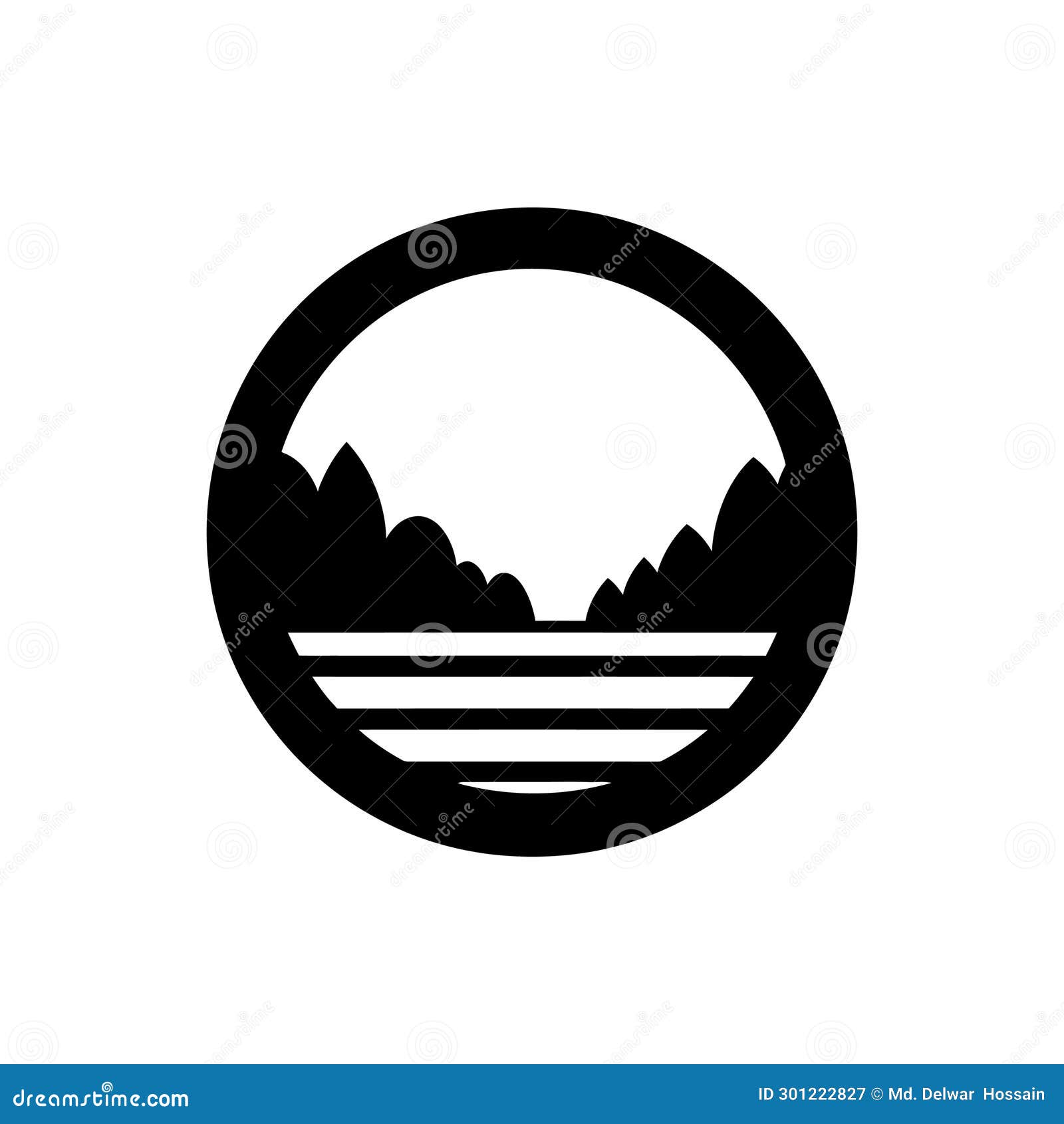 Amazon Rainforest icon stock illustration. Illustration of vector ...