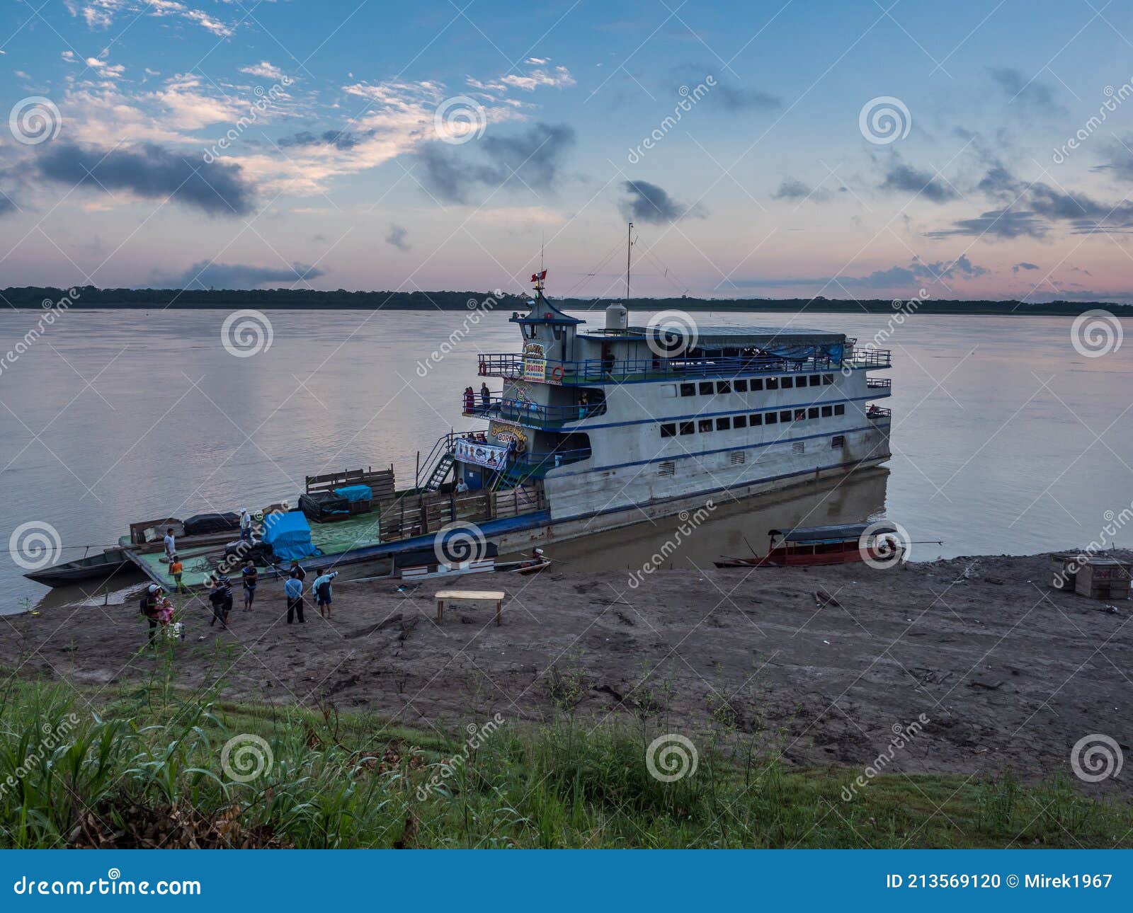 Amazon river stock photo. Image of adventure, rivers - 213569120
