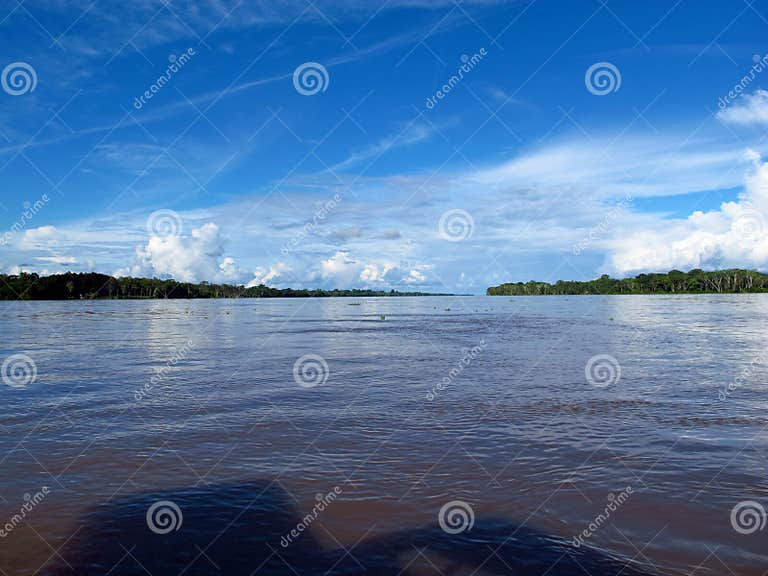 The Amazon River in Peru, South America Stock Image - Image of amazonas ...