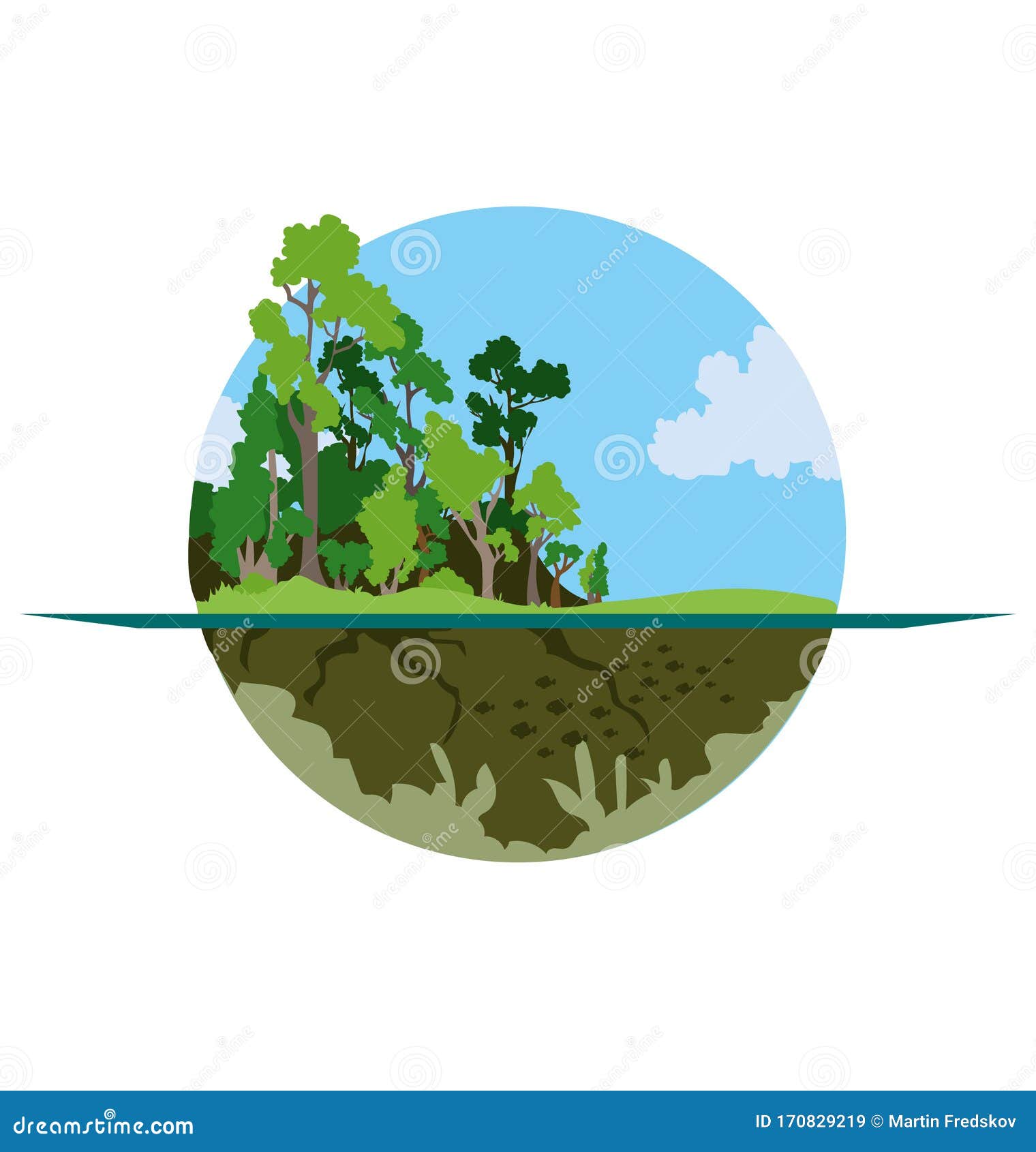 Amazon River Dolphin Or Boto Inia Geoffrensis Continuous Line Drawing ...