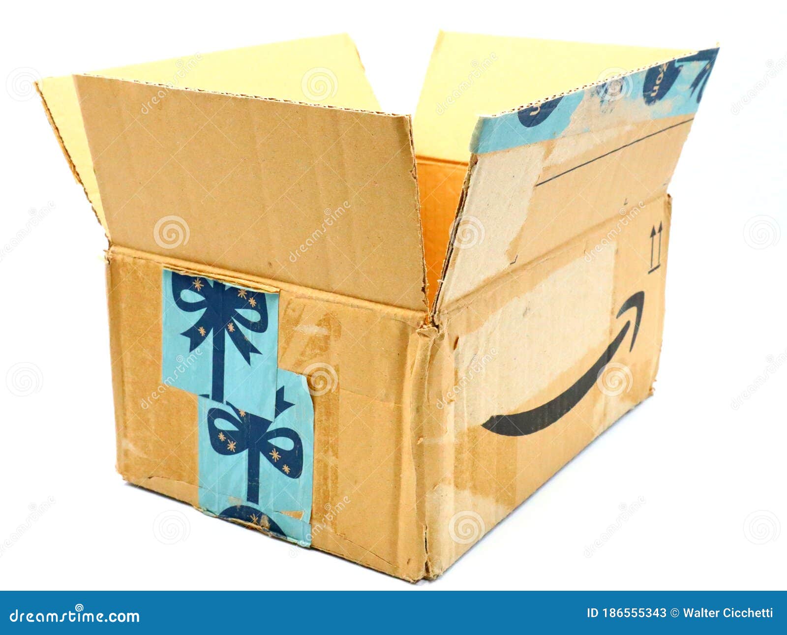 AMAZON Shipping Package Parcel Cardboard Box Editorial Stock Photo ...