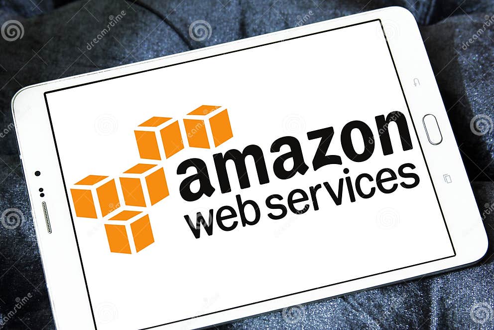 Amazon Web Services ,AWS, Logo Editorial Photo - Image of business ...