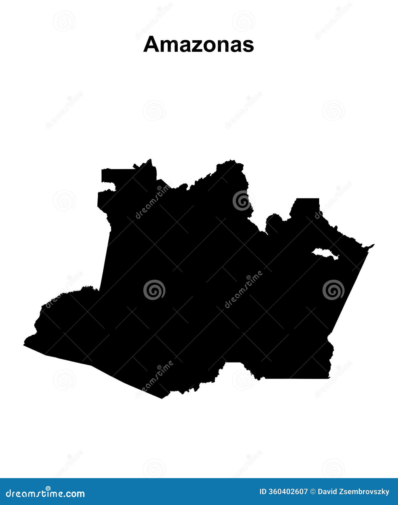 Map Of Amazonas Stock Illustration | CartoonDealer.com #190658545