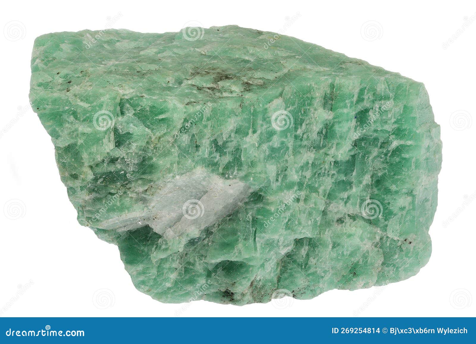 Amazonite stock photo. Image of potassium, natural, microcline - 269254814