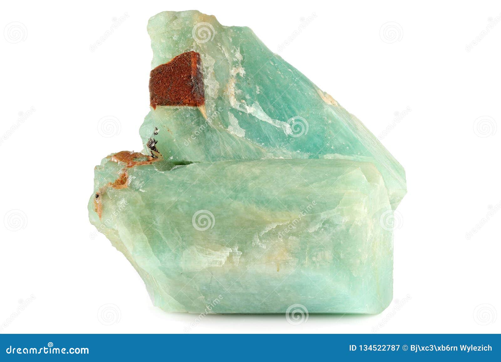 Amazonite stock image. Image of mining, stone, resource - 134522787