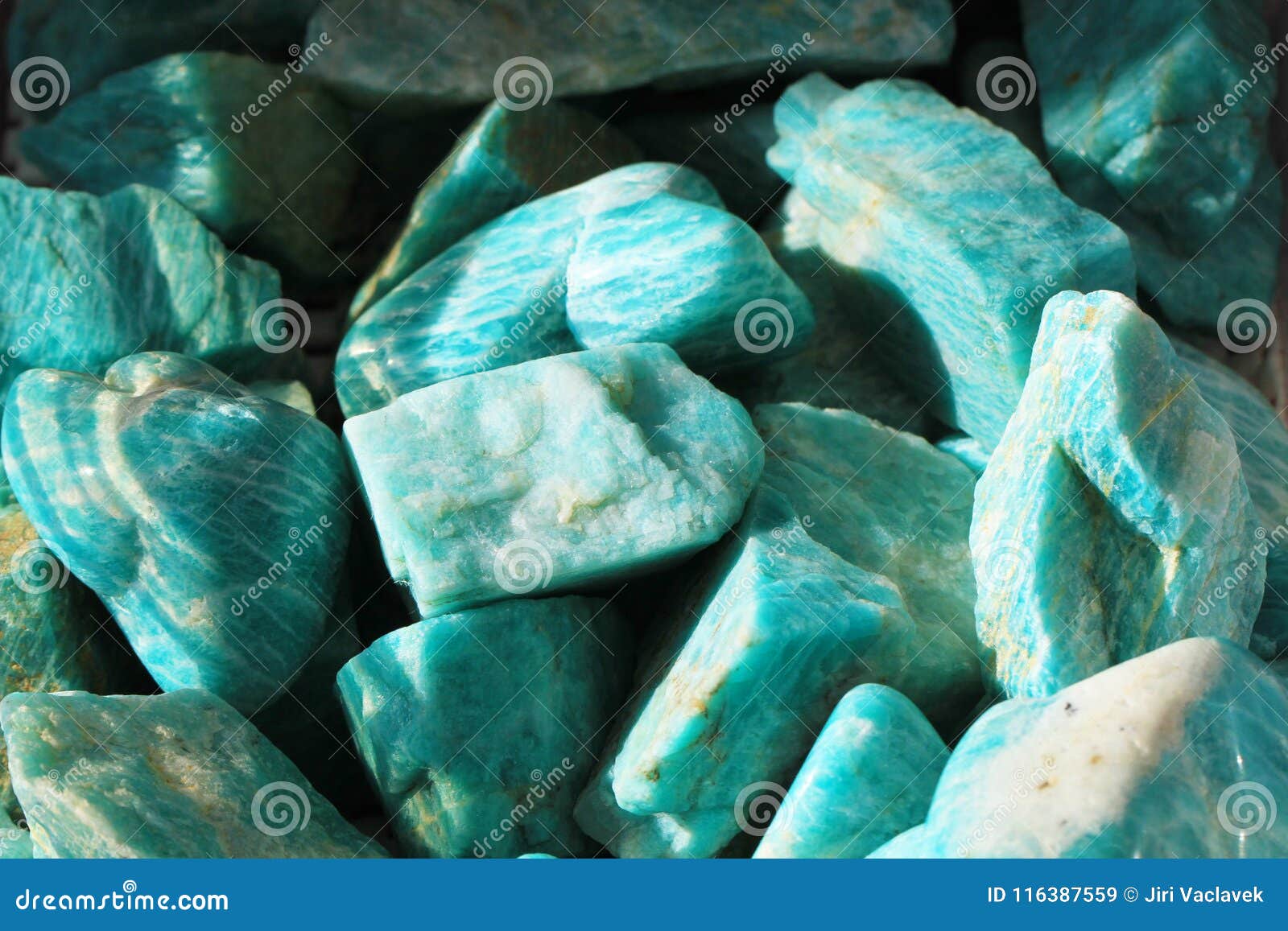 Amazonite Mineral Collection Stock Image - Image of nature, geological ...