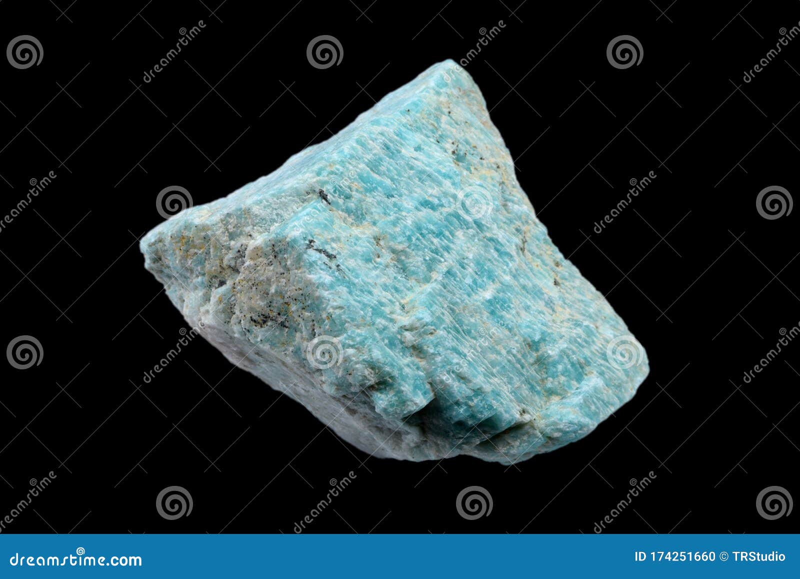 Amazonite Rough Chunk stock photo. Image of amazonite - 174251660