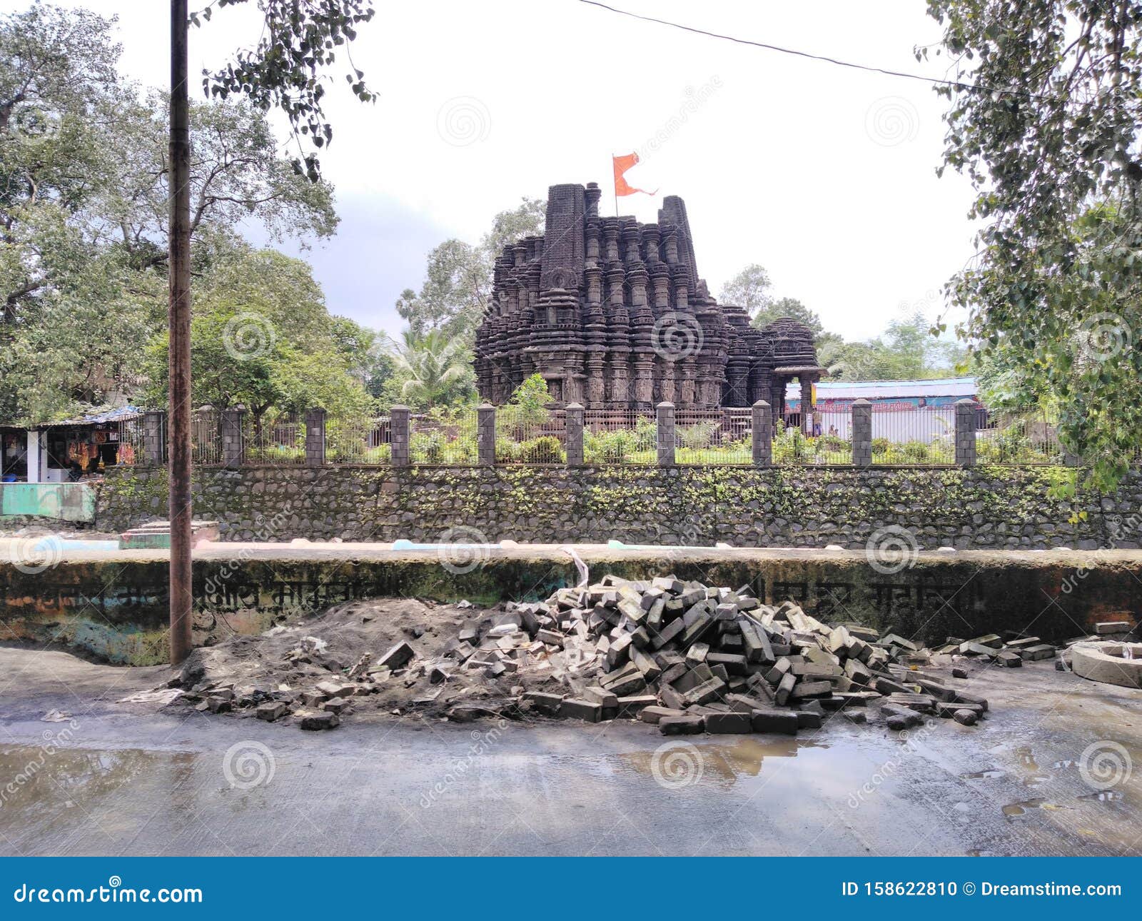 Ambarnath Shiv Temple stock photo. Image of temple, ambarnath - 158622810