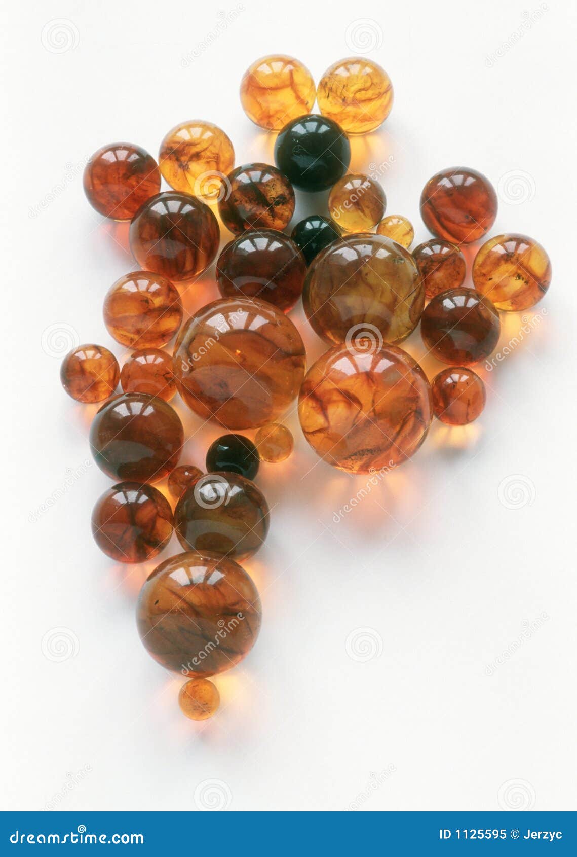 Amber balls stock image. Image of bead, colorful, beauty - 1125595