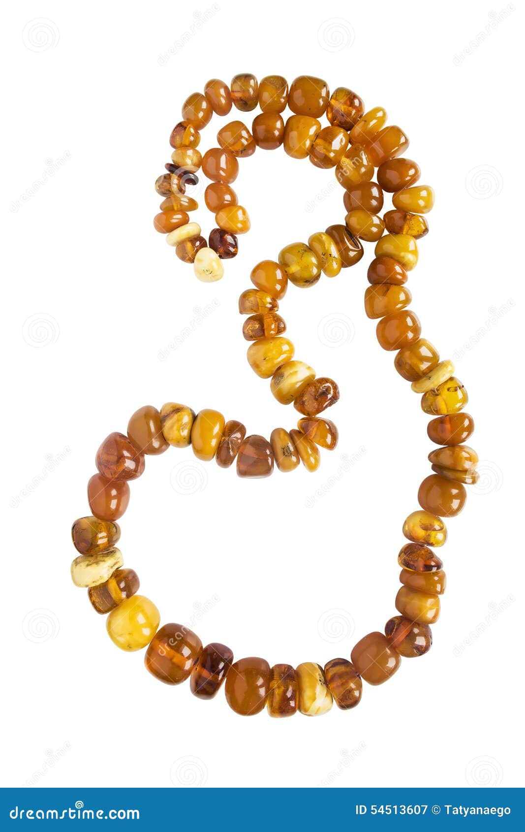 Amber bead stock image. Image of fashion, string, jewelry - 54513607
