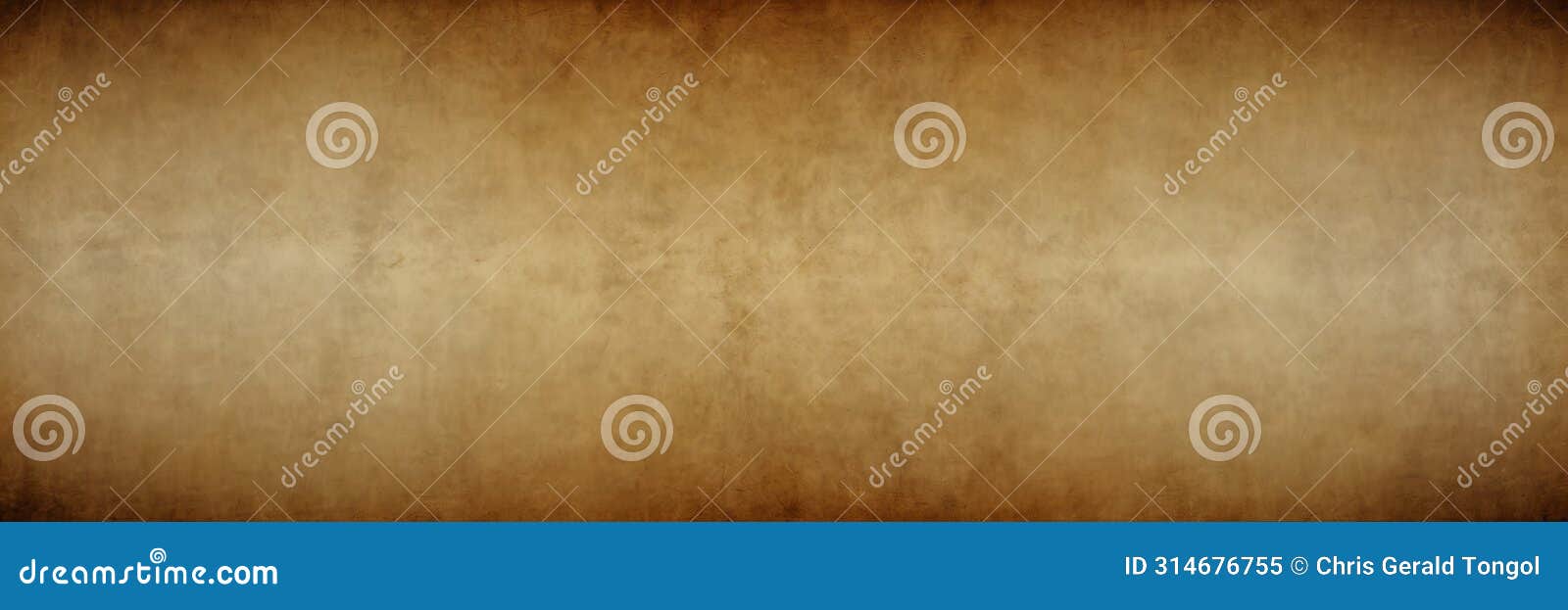 Amber Brown Gradient Colored Parchment Vintage Old Paper Ai Generated ...