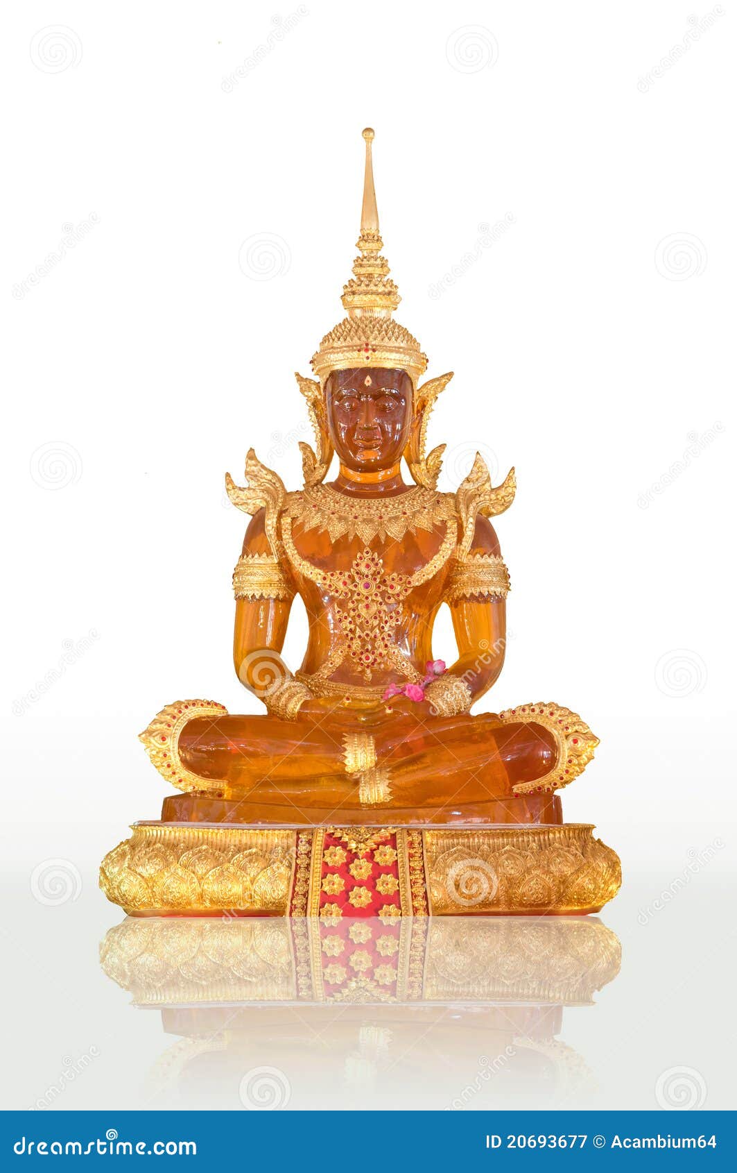 Amber buddha image stock image. Image of mold, thai, isolate - 20693677