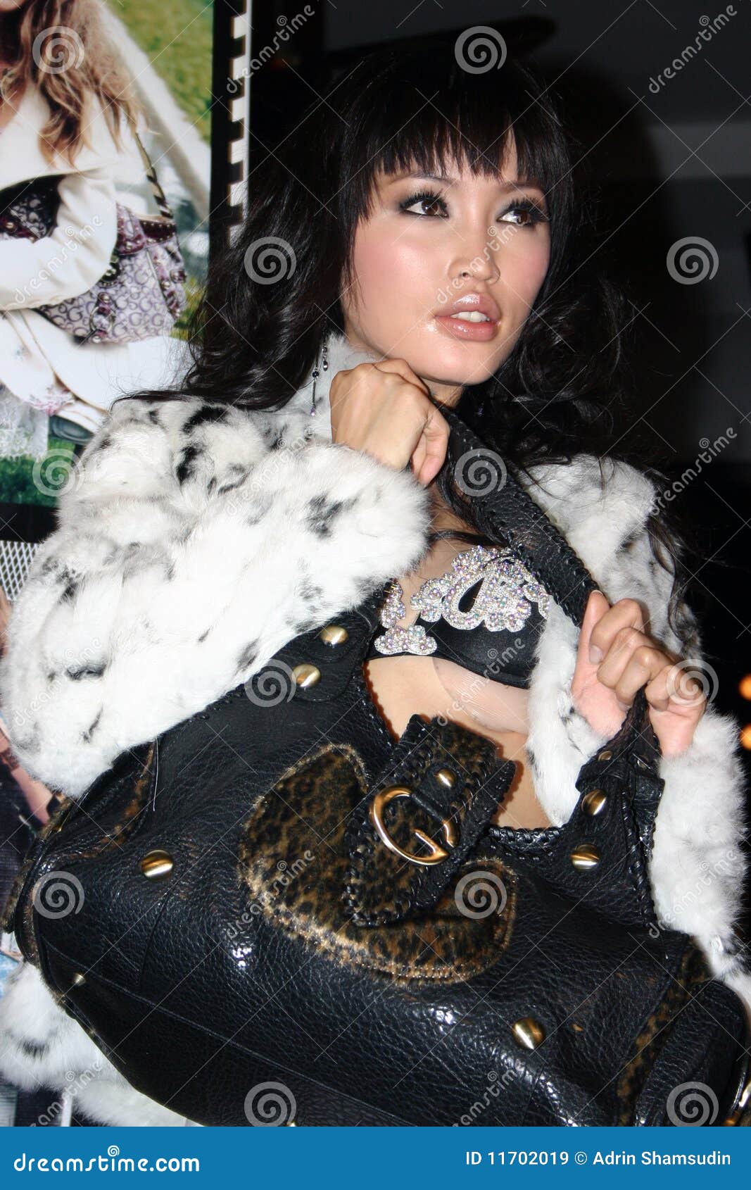 Amber Chia editorial stock image. Image of guess, beauty - 11702019