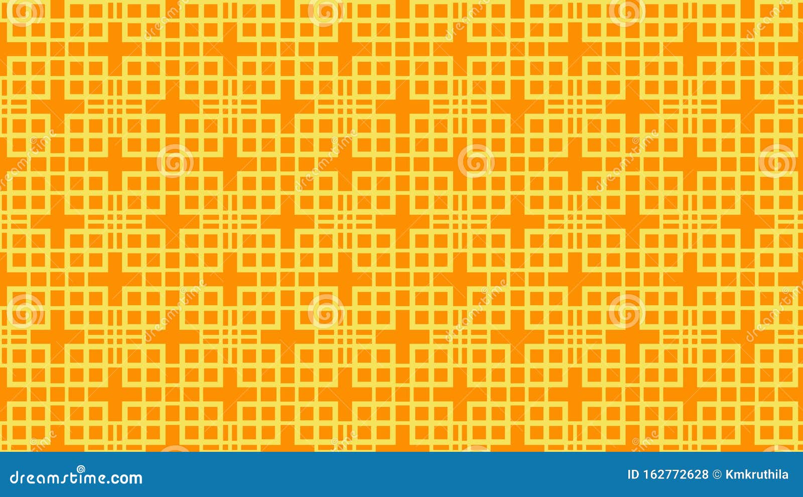 Amber Color Geometric Square Pattern Stock Vector - Illustration of ...