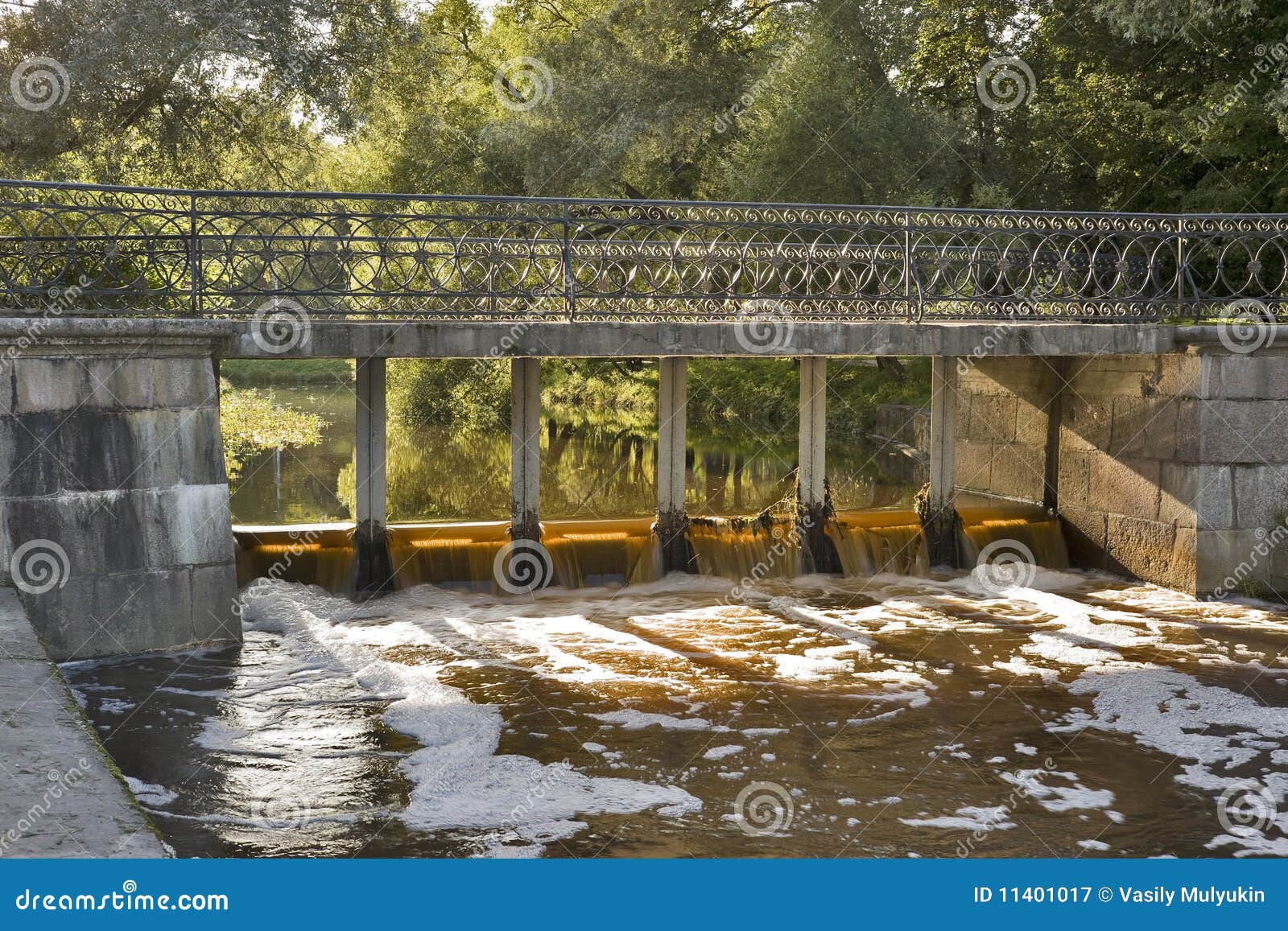 Amber color river water stock image. Image of abutment - 11401017