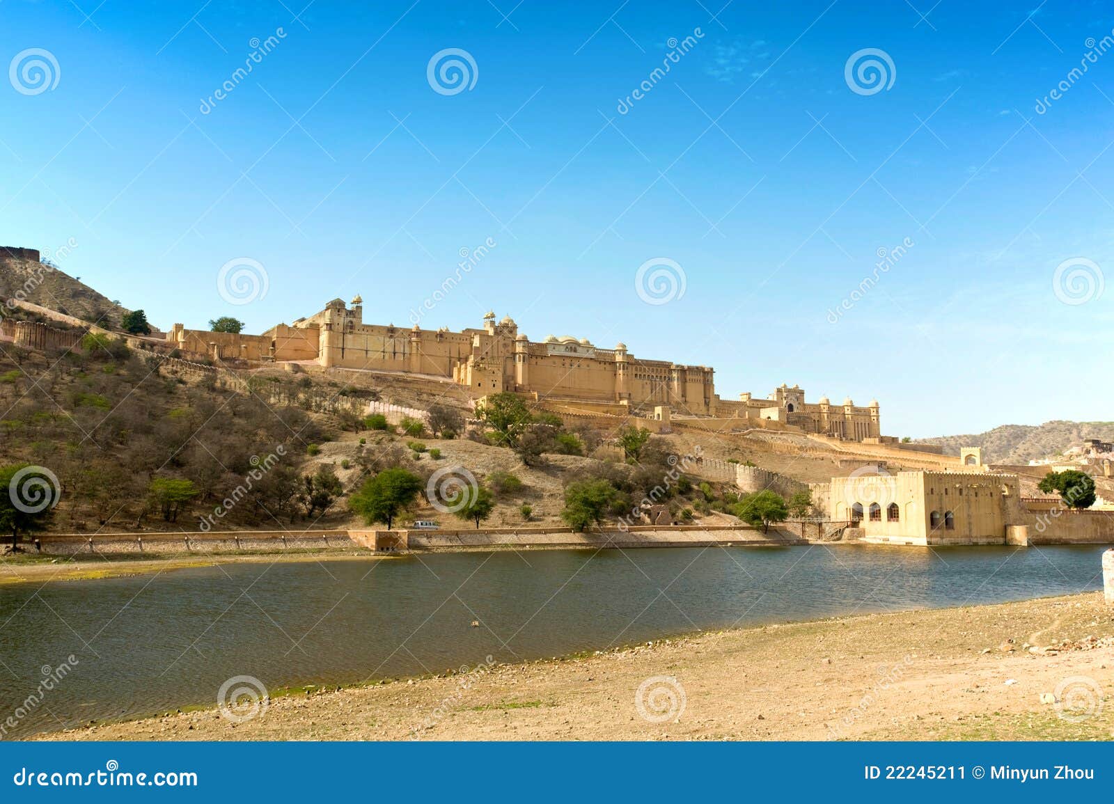 Amber Fort In Jaipur, India Panoramic Royalty-Free Stock Image ...