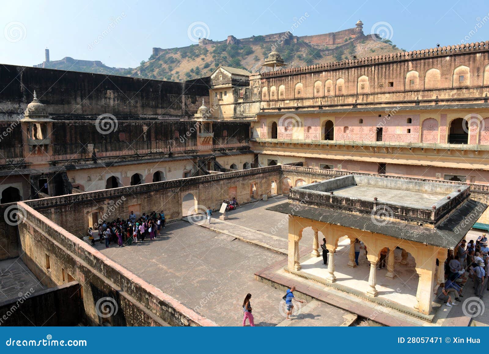 Amber Fort, Jaipur editorial photo. Image of asia, geometric - 28057471
