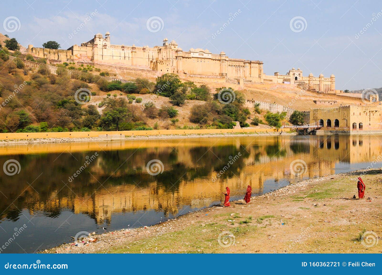 Amber Fort in Jaipur, Rajasthan, India Stock Image - Image of beautiful ...