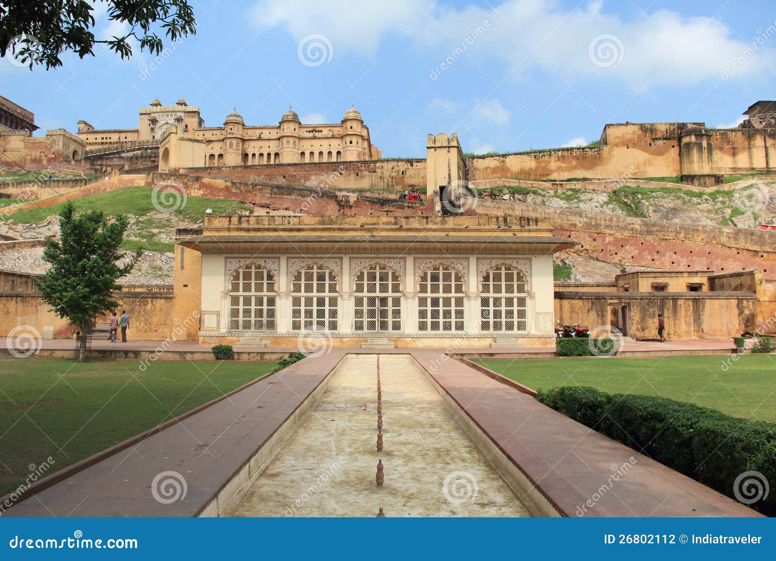 Amber Fort Main Gate.Jaipur. Stock Photo - Image of asian, tourism ...