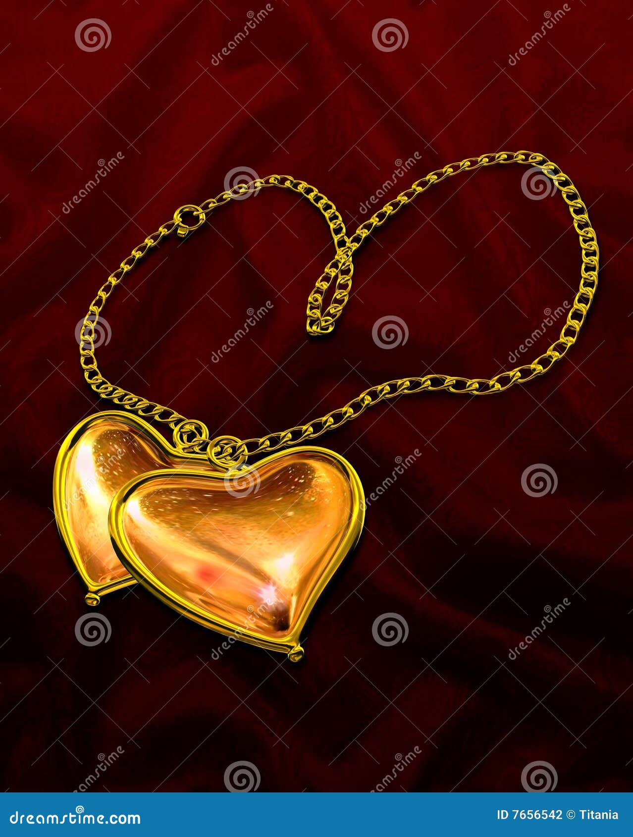 Amber Hearts stock illustration. Illustration of paintings - 7656542