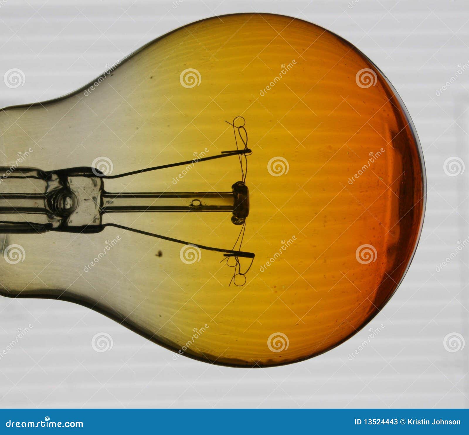Amber light bulb stock image. Image of white, clear, amber - 13524443