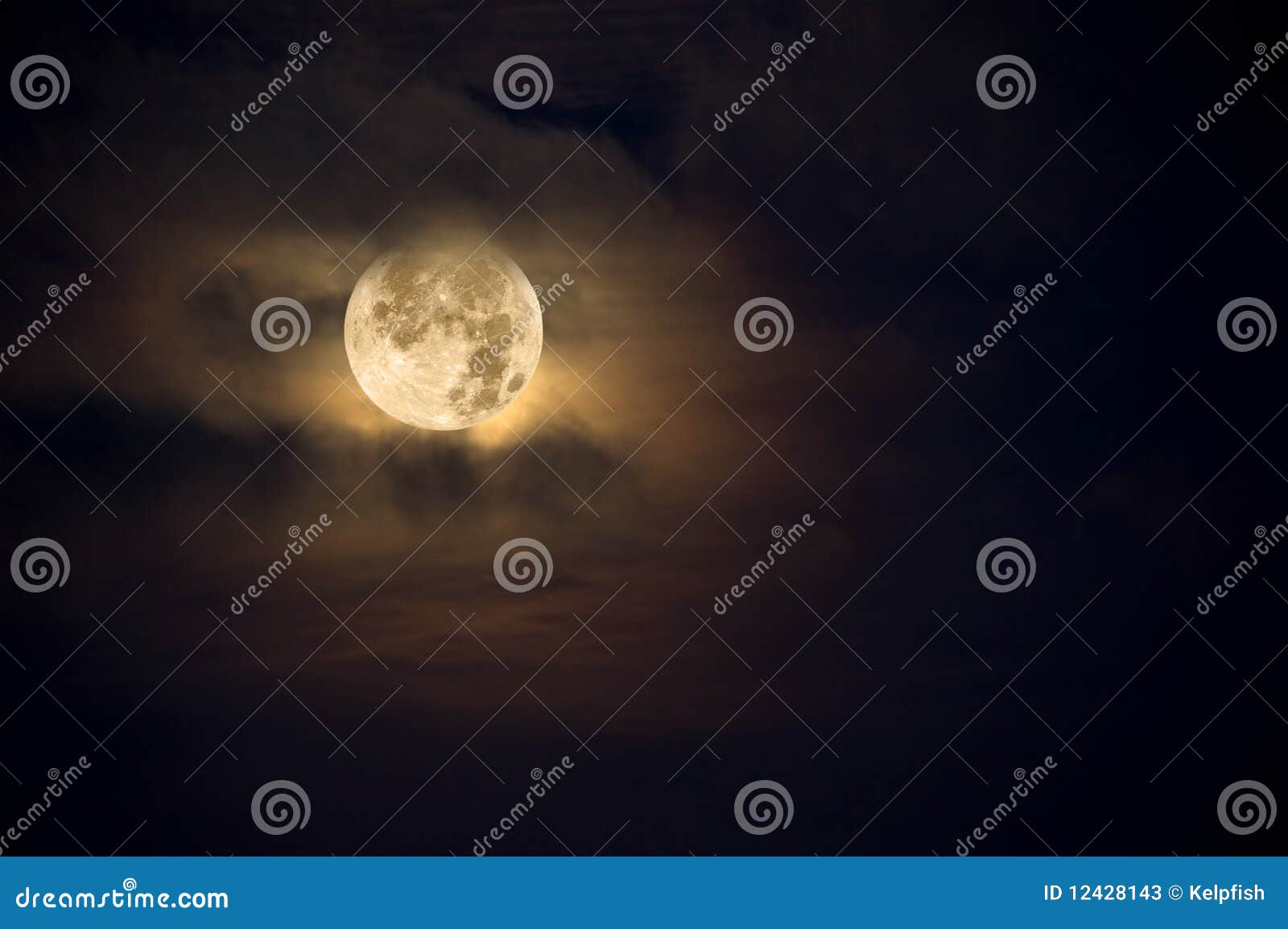 Amber moon stock image. Image of haze, harvest, light - 12428143