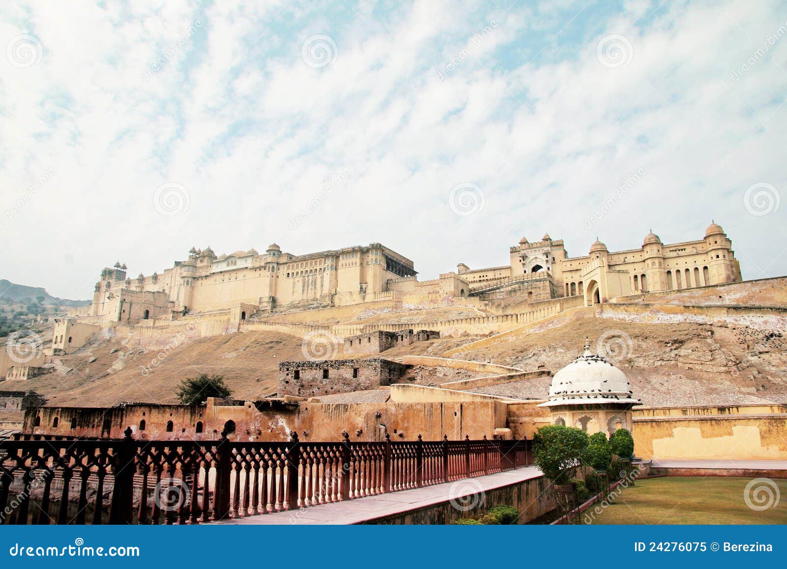 Amber Palace stock image. Image of hill, rajasthan, jaipur - 24276075
