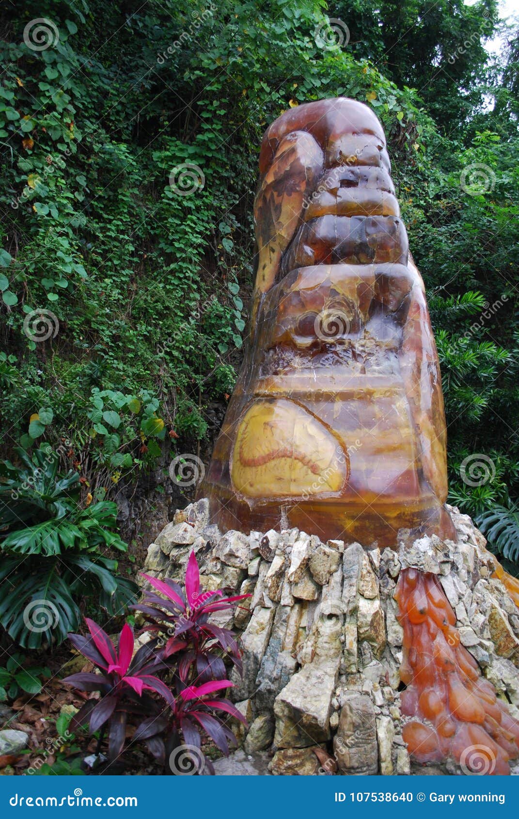 Amber statue stock photo. Image of cove, amber, statue - 107538640