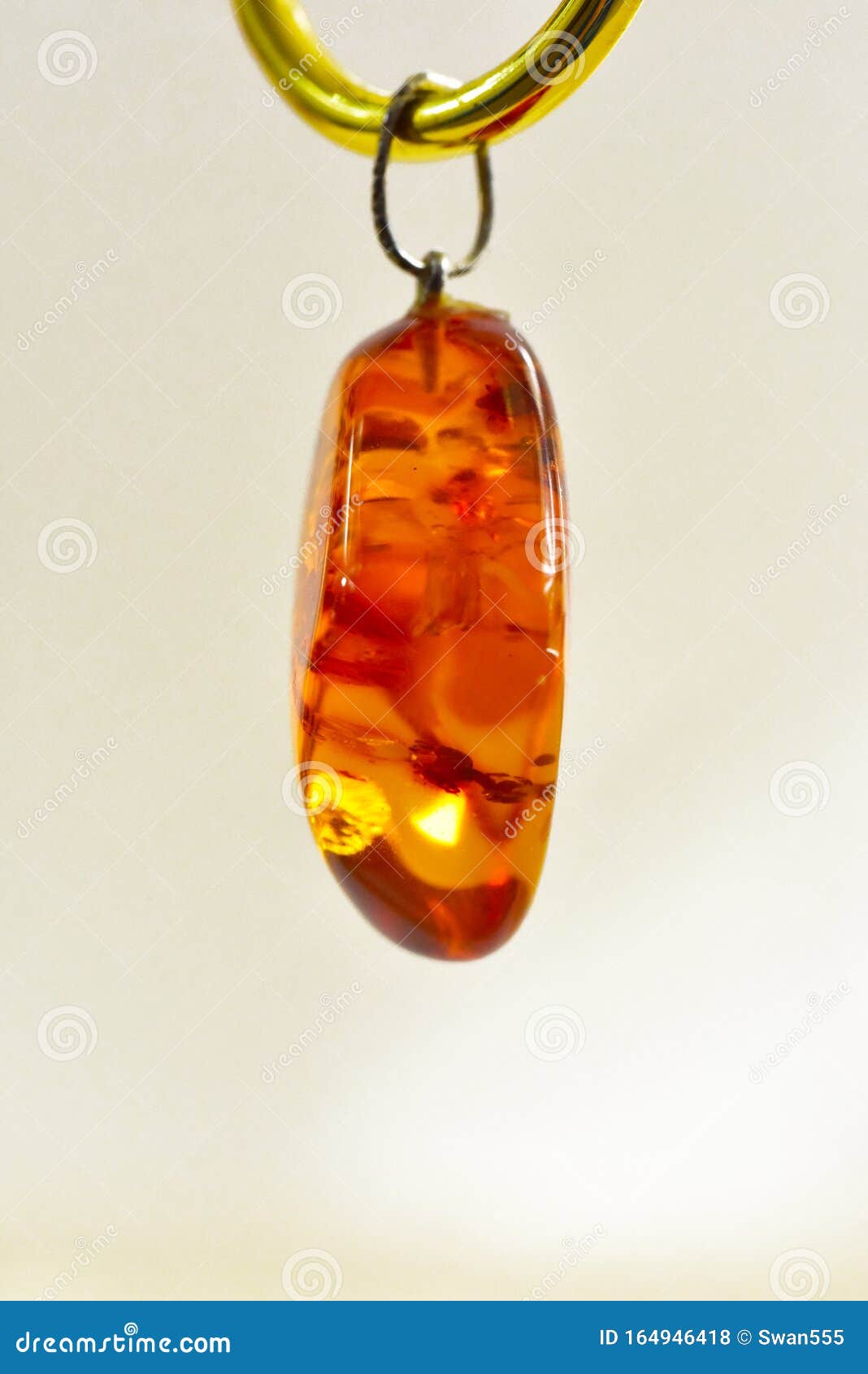 Amber stone pendant stock photo. Image of stone, pendant - 164946418