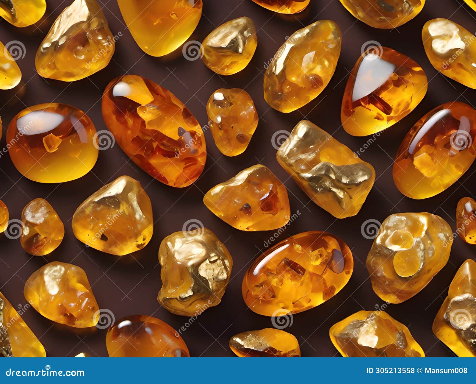 Amber Stones Texture Background Stock Illustration - Illustration of ...