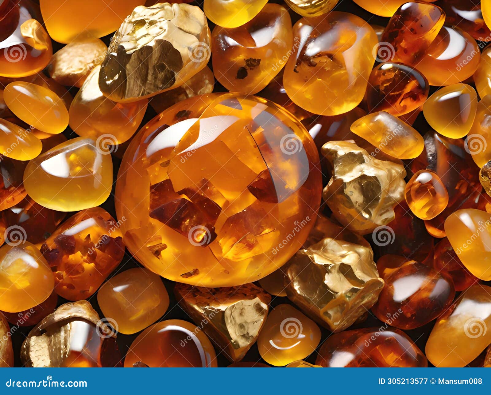 Amber Stones Texture Background Stock Illustration - Illustration of ...