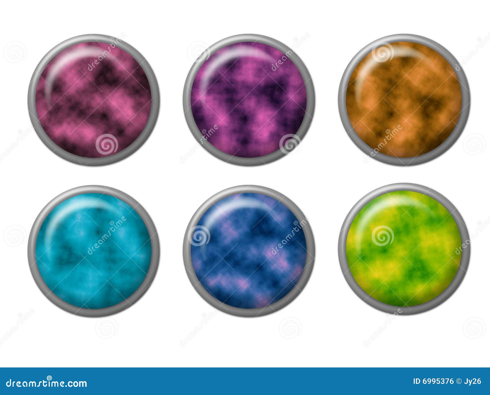 Amber style buttons stock illustration. Illustration of clean - 6995376