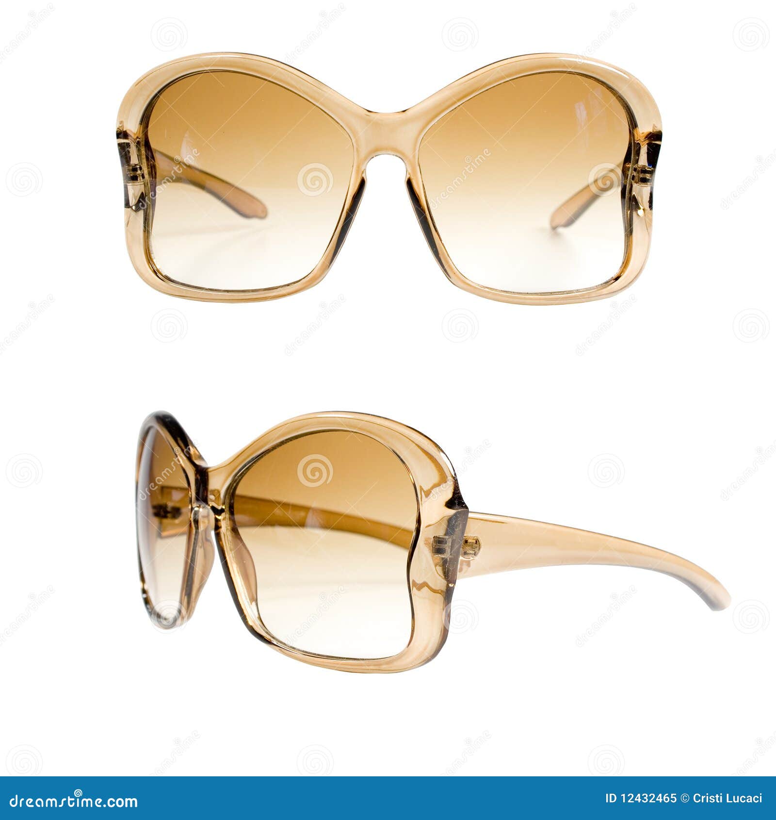 Amber sunglasses stock image. Image of protection, elegance - 12432465