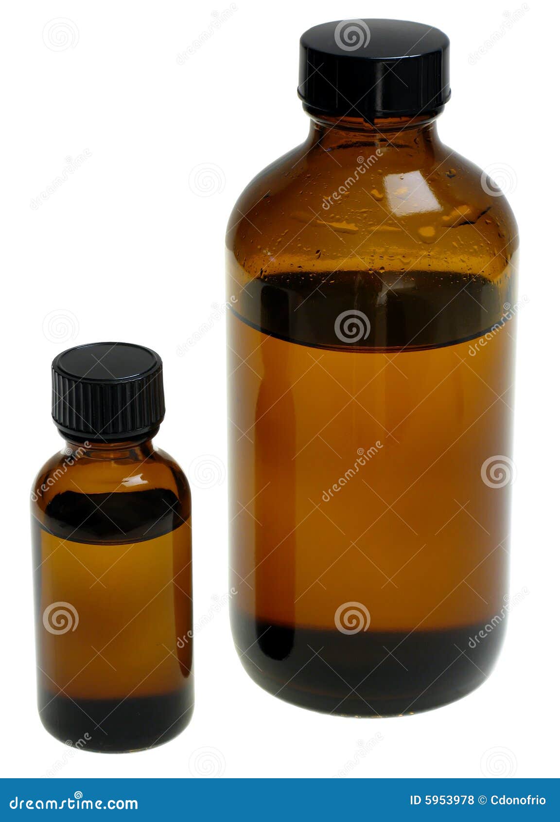 Amber Vials stock photo. Image of medication, health, prescription ...