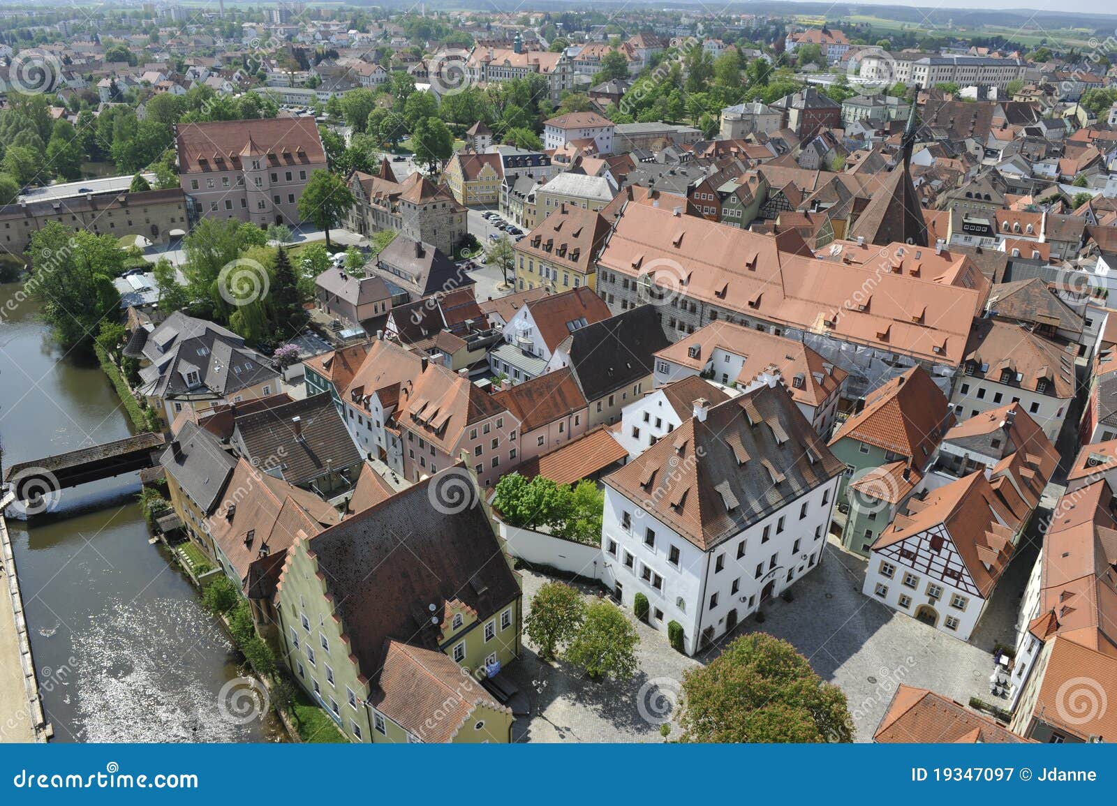 Amberg, Historical City editorial photography. Image of europe - 19347097