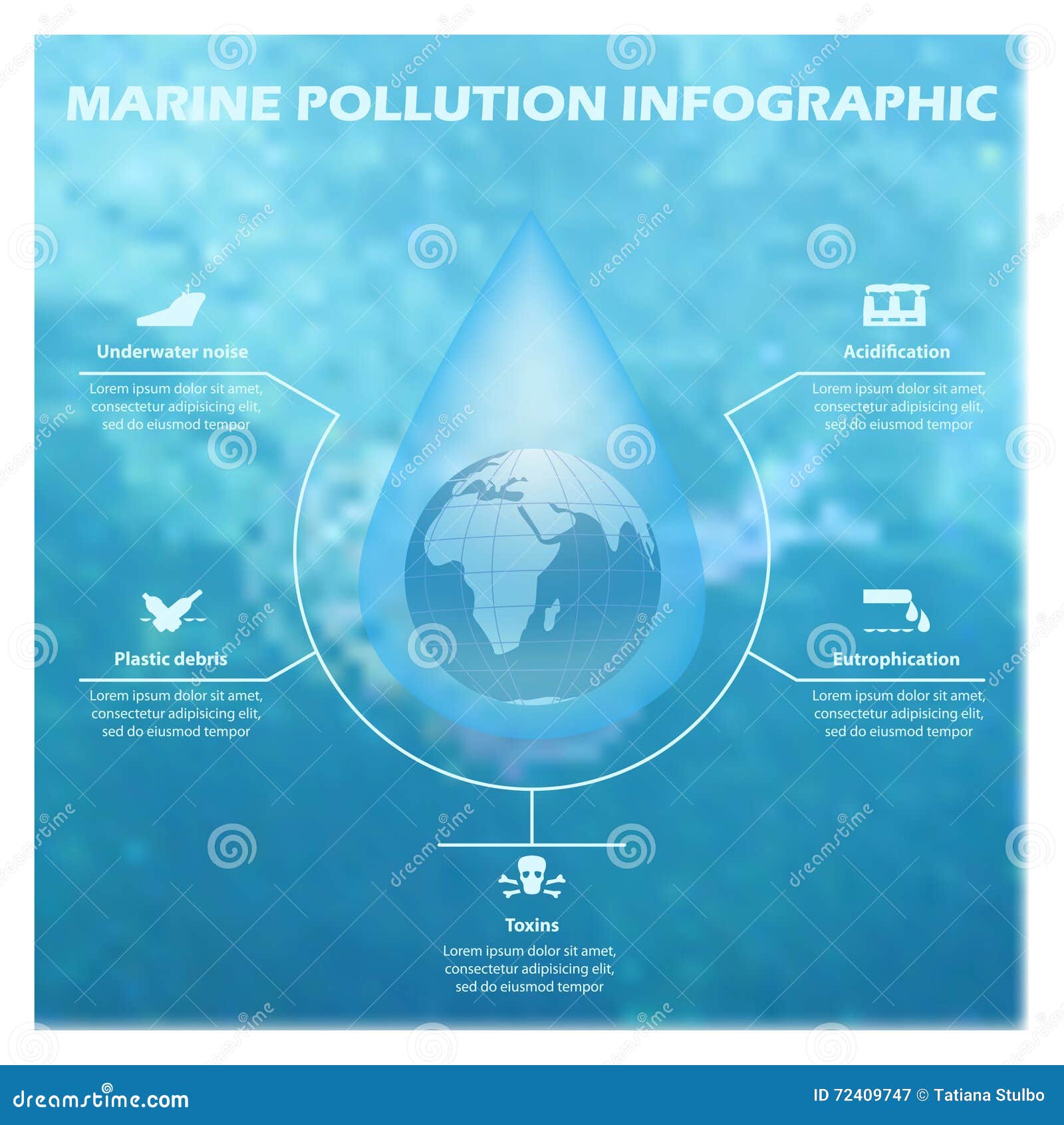 Ambiente, Elementi Infographic Di Ecologia Illustrazione Vettoriale ...