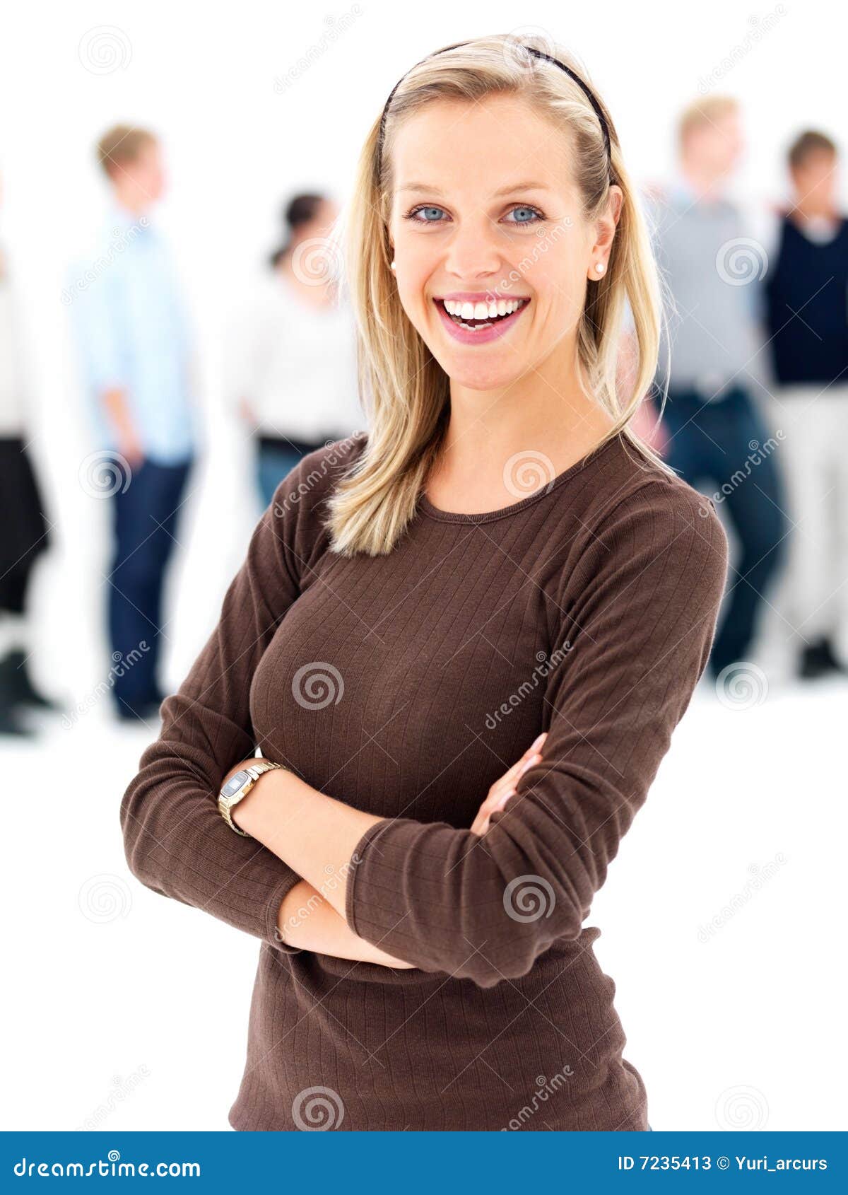 Ambition - Successful Young Woman Stock Image - Image of attractive ...