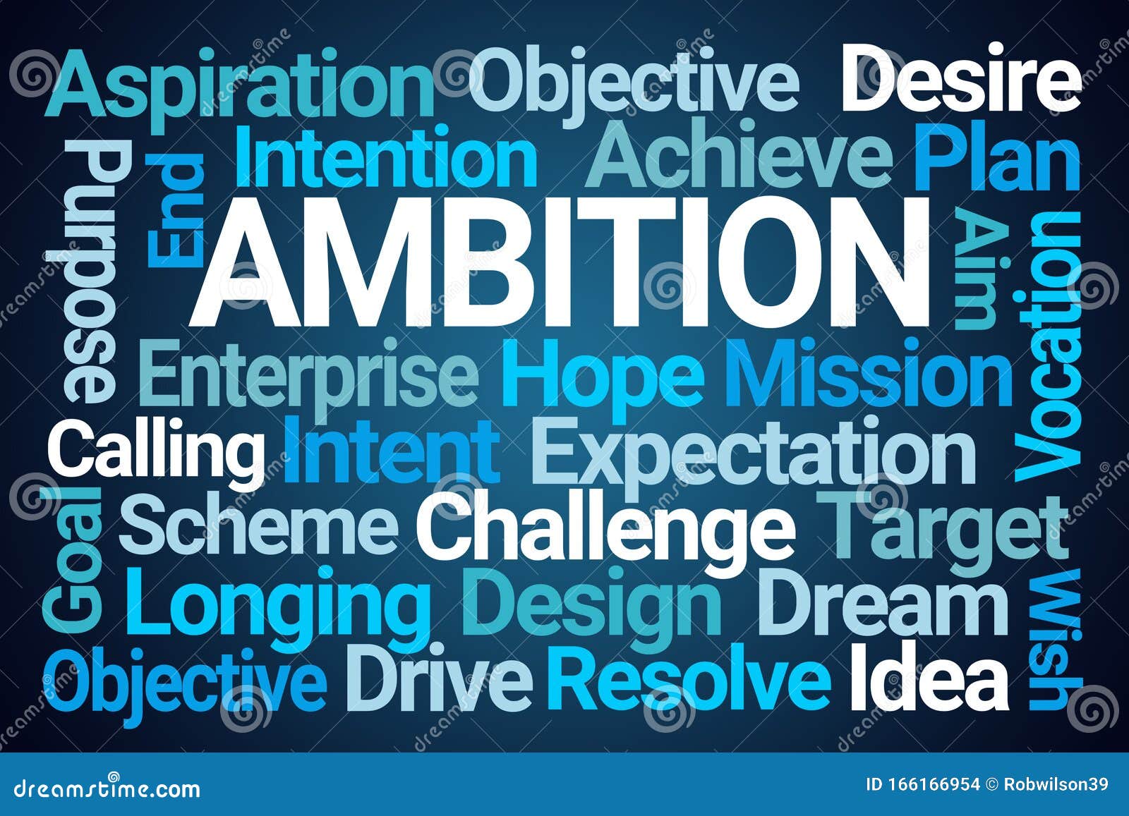 Ambition Word Cloud Collage Royalty-Free Stock Photo | CartoonDealer ...