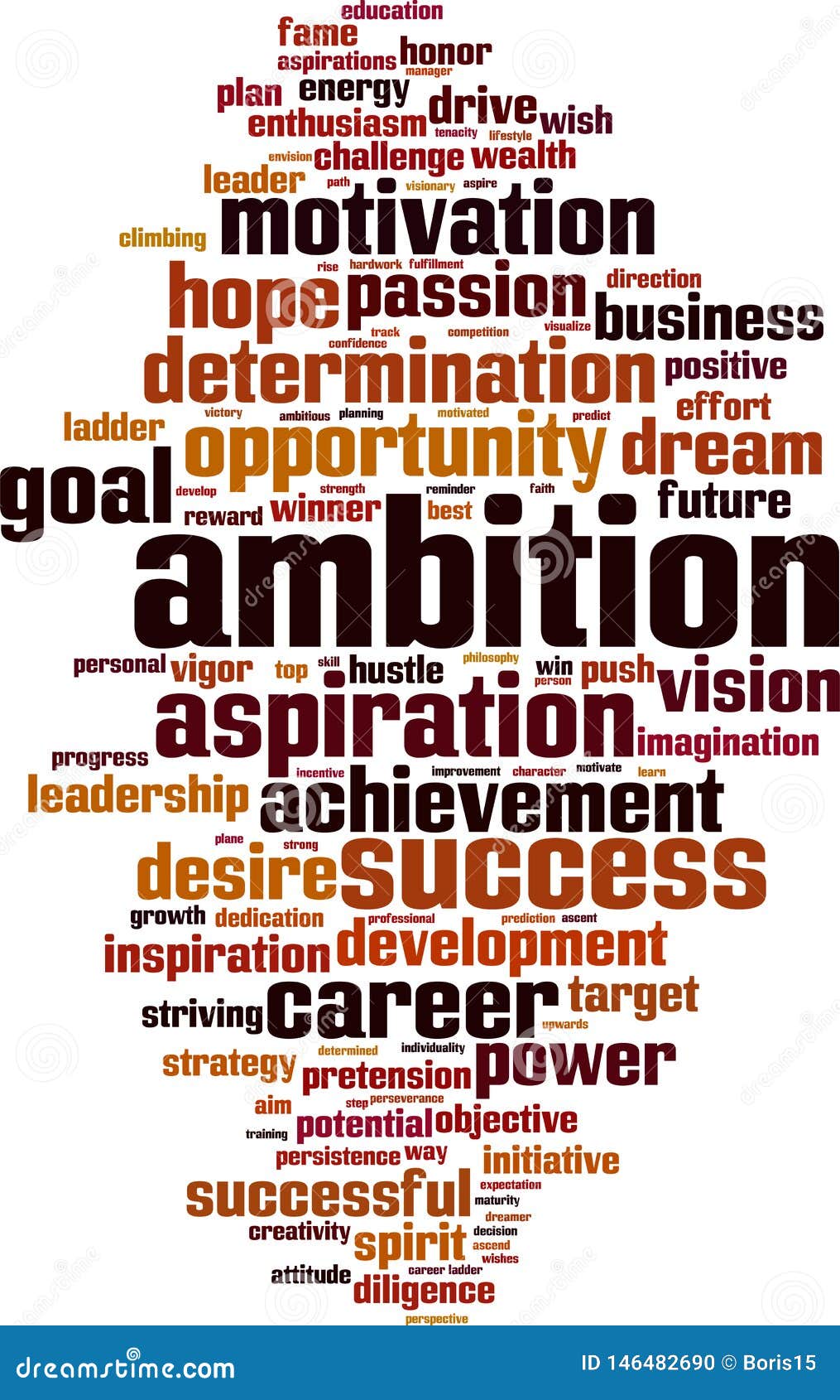 Ambition Word Cloud Collage Royalty-Free Stock Photo | CartoonDealer ...