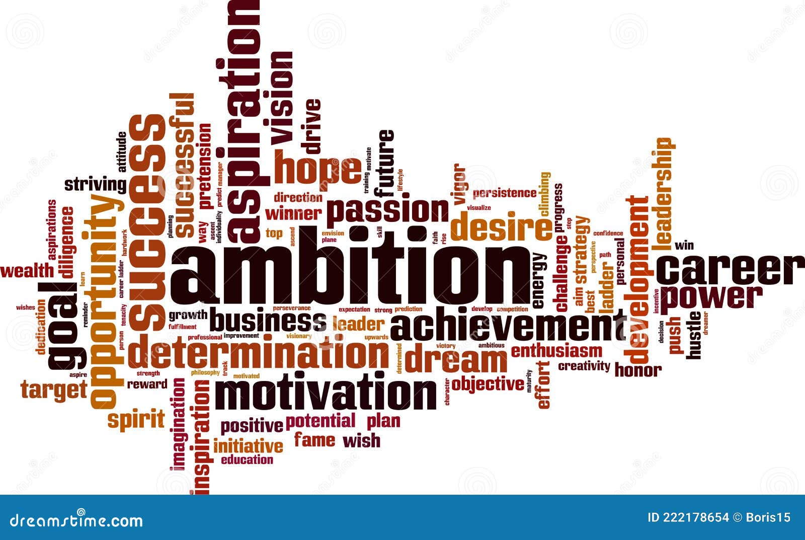 Ambition Word Cloud Collage Royalty-Free Stock Photo | CartoonDealer ...