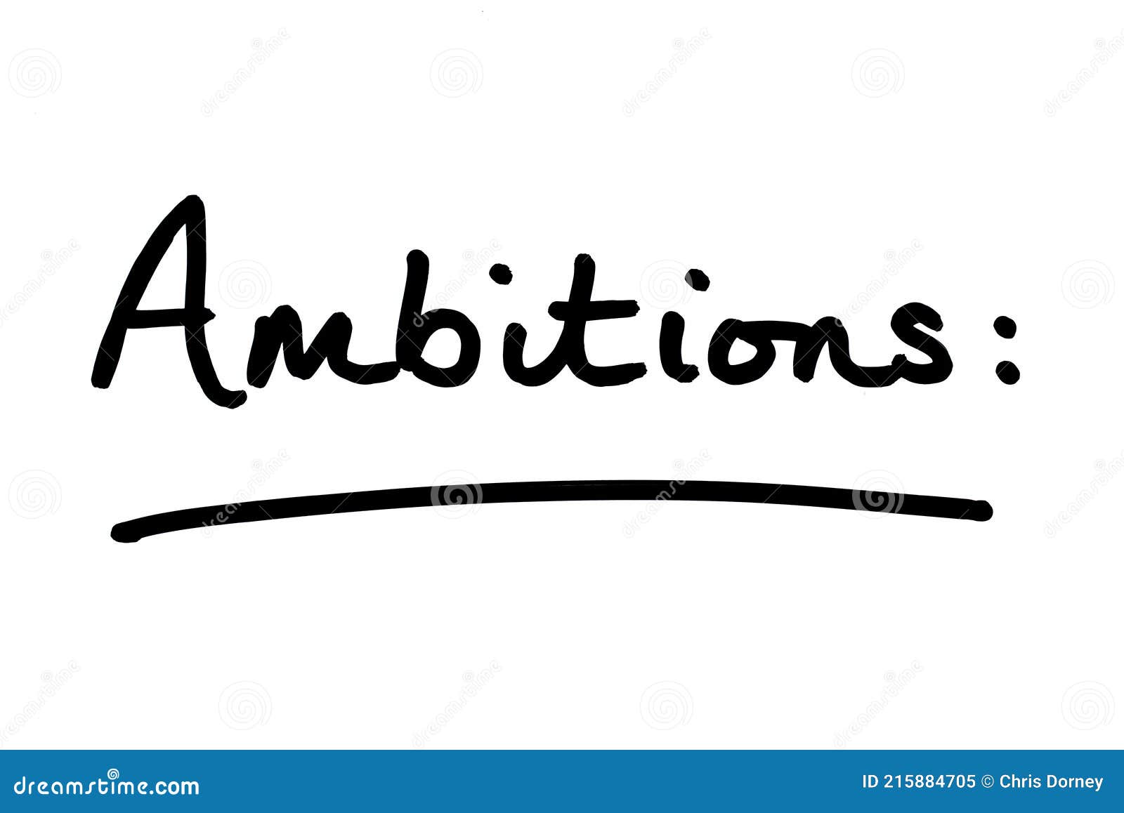 BIG AMBITIONS Stock Photography | CartoonDealer.com #86703668