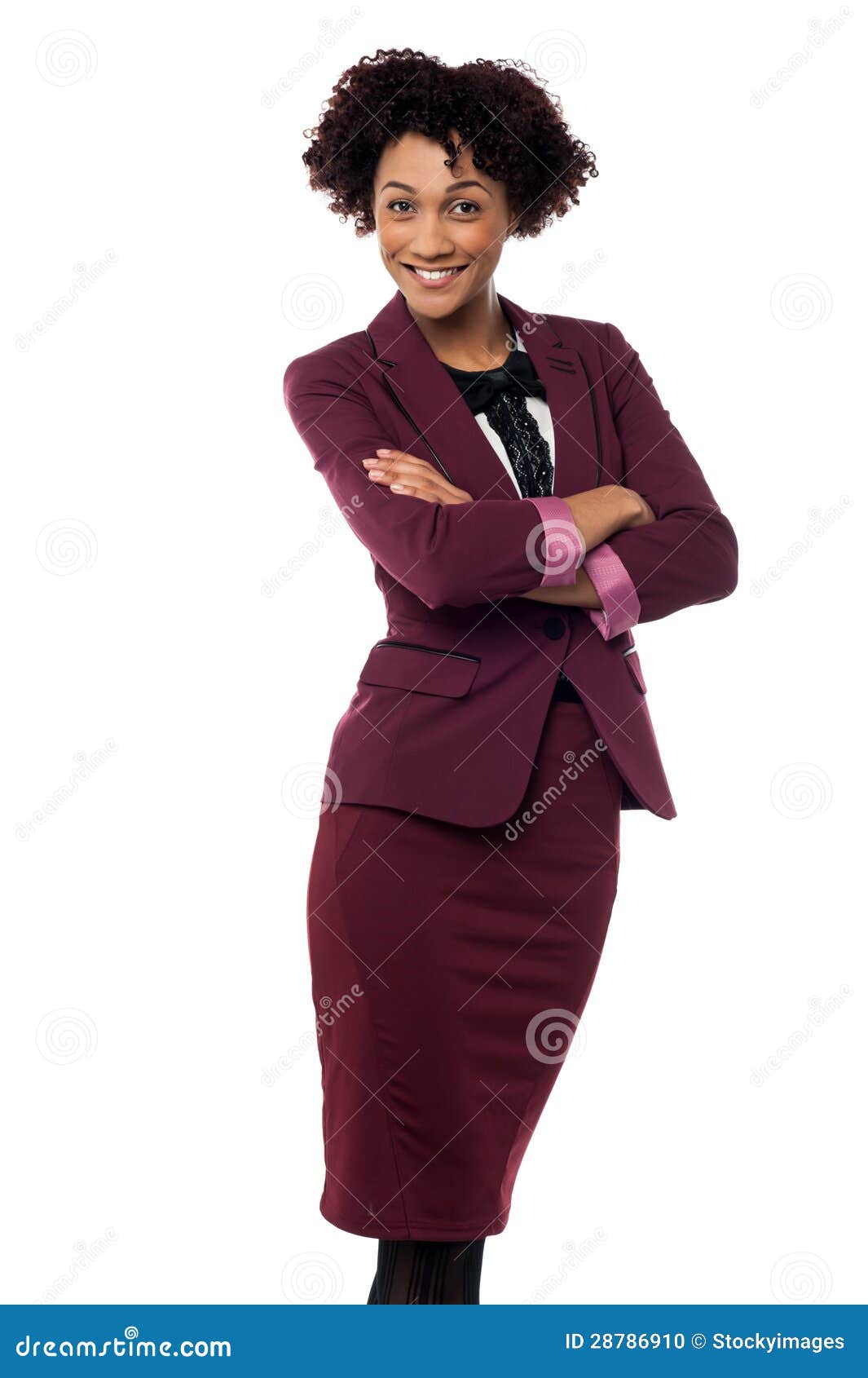 Ambitious Female Business Executive Stock Photo - Image of beauty ...