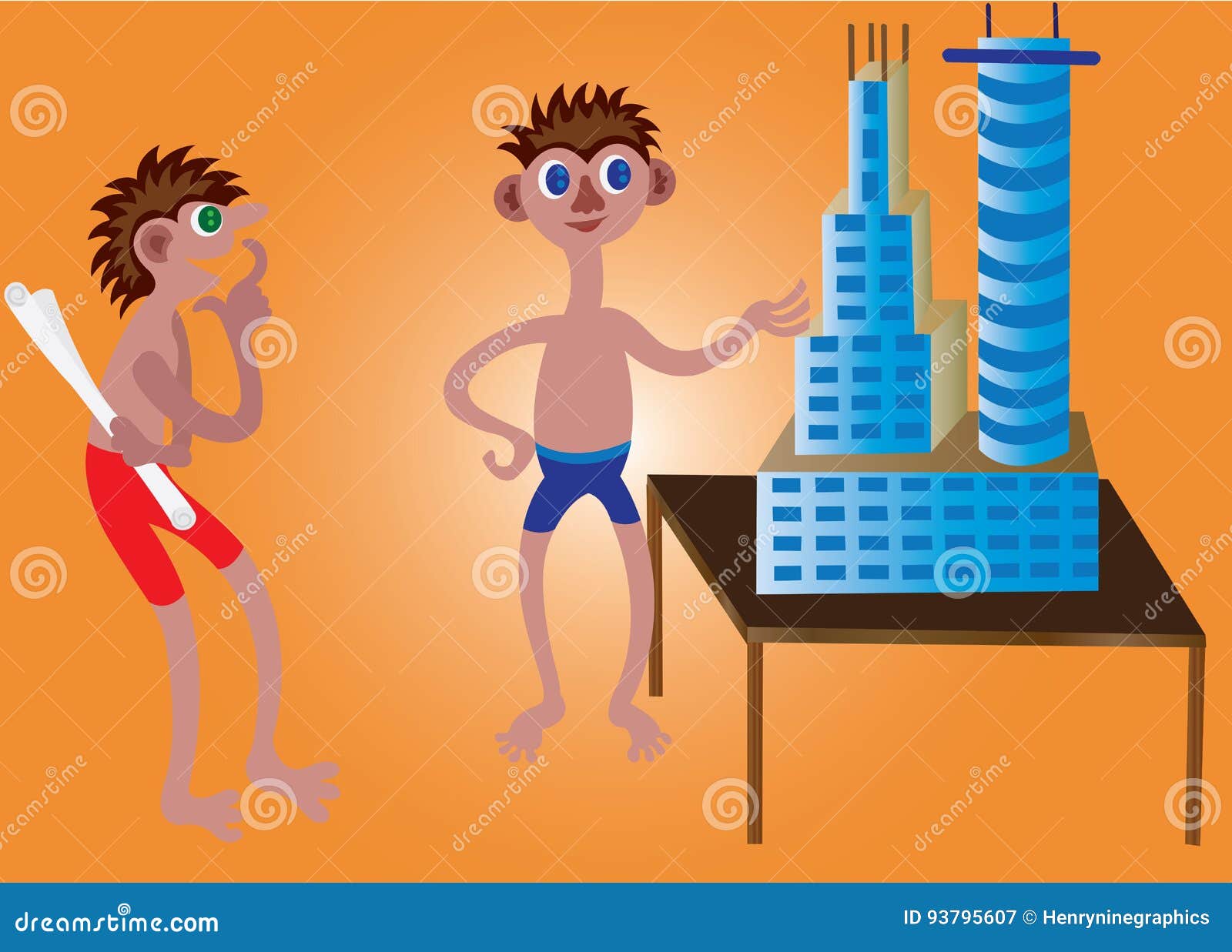 Ambitious kids 12 stock vector. Illustration of concept - 93795607