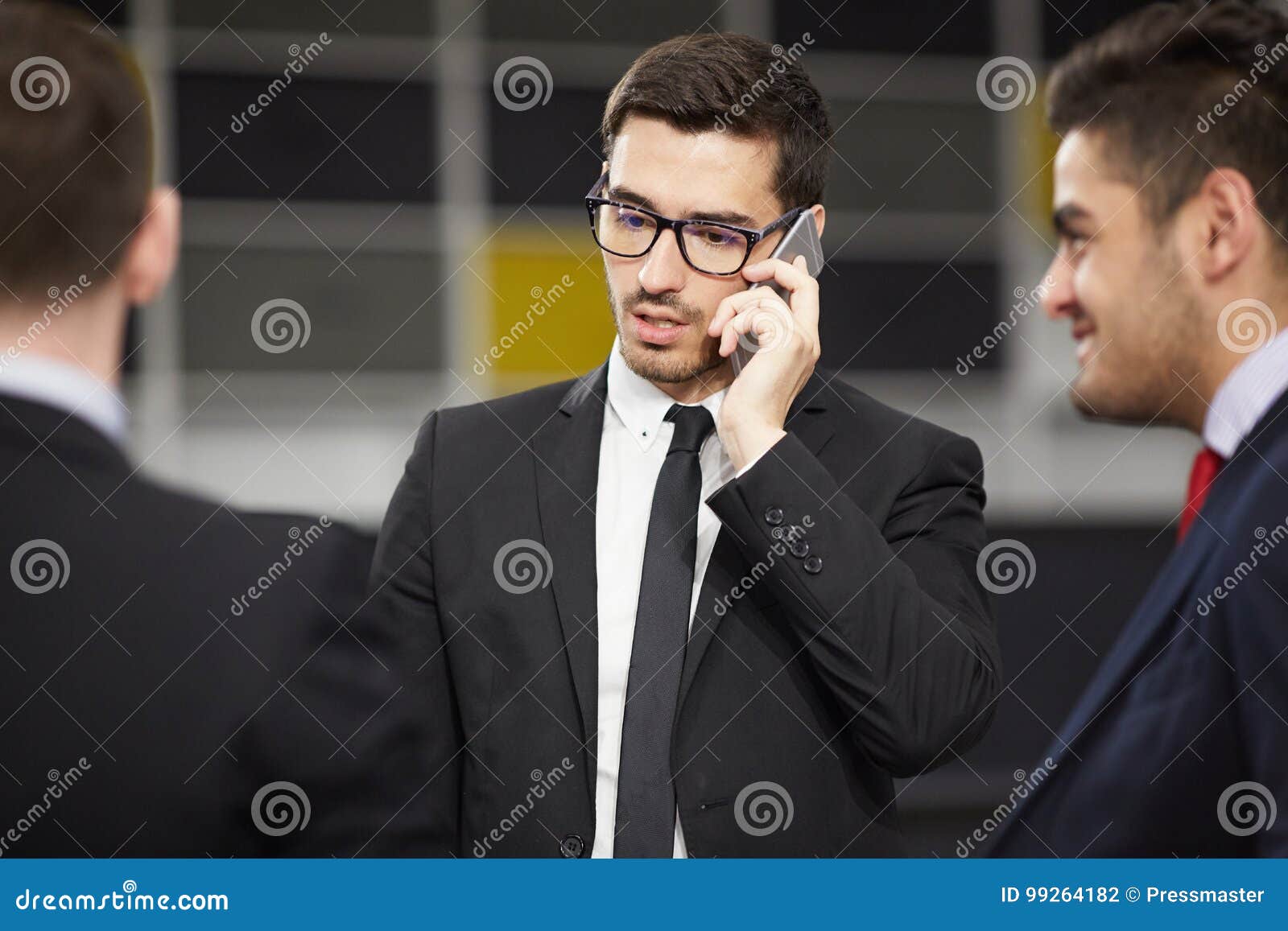 Busy calling stock photo. Image of executive, consulting - 99264182