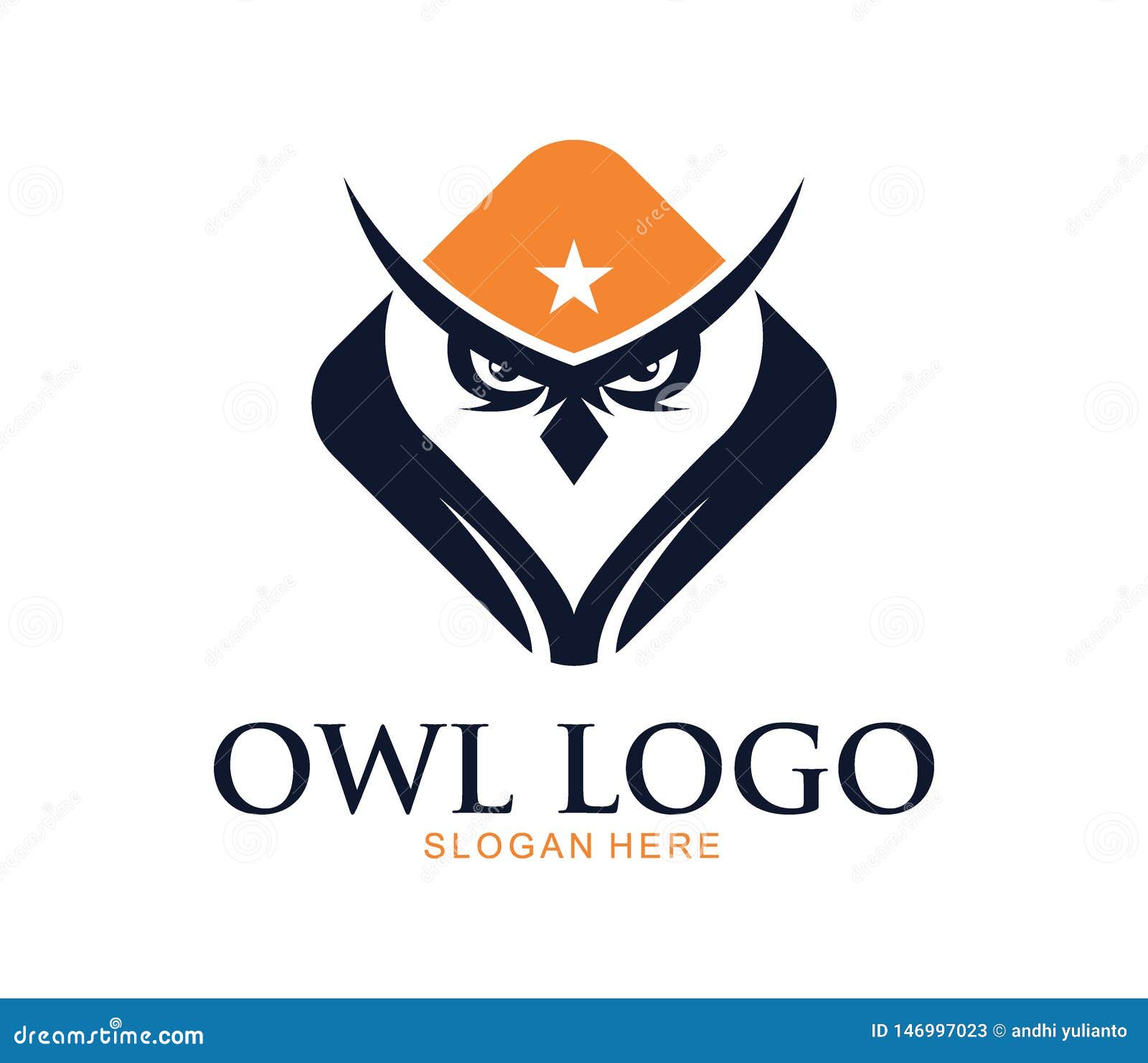 Ambitious Sharp Vision Eyes Owl Bird Vector Logo Design Stock ...
