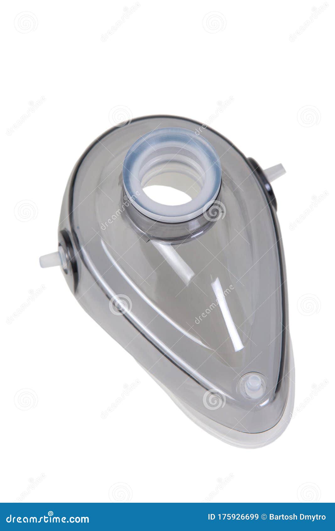 Ambu Mask for Artificial Lung Ventilation Isolated Stock Image - Image ...