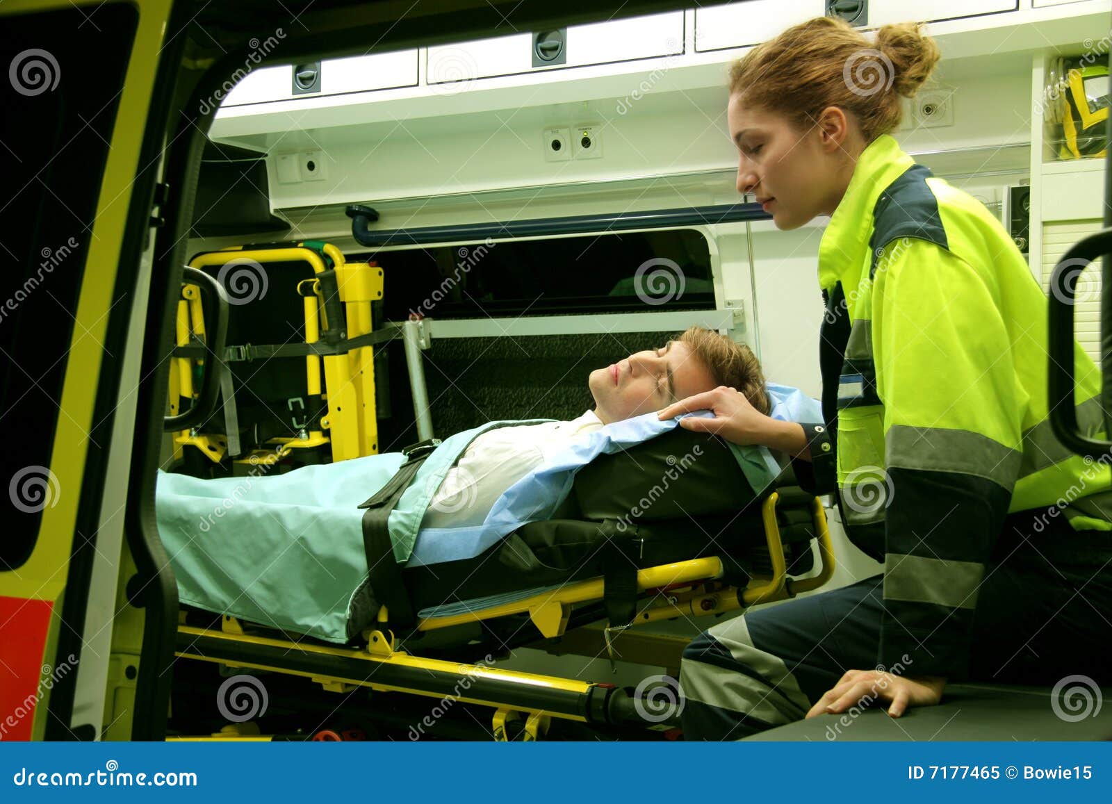 Ambulance stock image. Image of emergency, patient, transportation ...